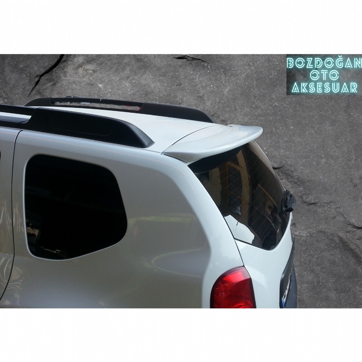 DACİA DUSTER 2010-2017 BEYAZ SPOİLER - Spoiler & Kanat - enesotoaksesuar