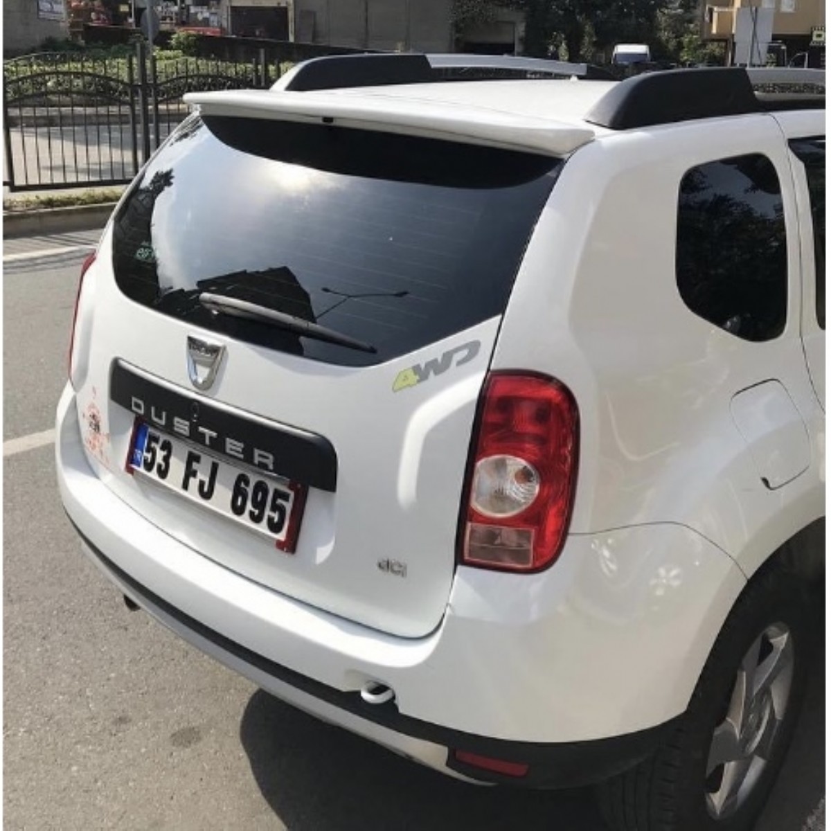 DACİA DUSTER 2010-2018 BOYALI ANATOMİK SPOİLER - Spoiler & Kanat ...