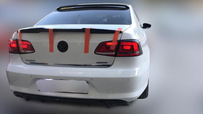 VOLKSWAGEN PASSAT B7 2011-2014 YARASA ANATOMİK SPOİLER - Spoiler ...