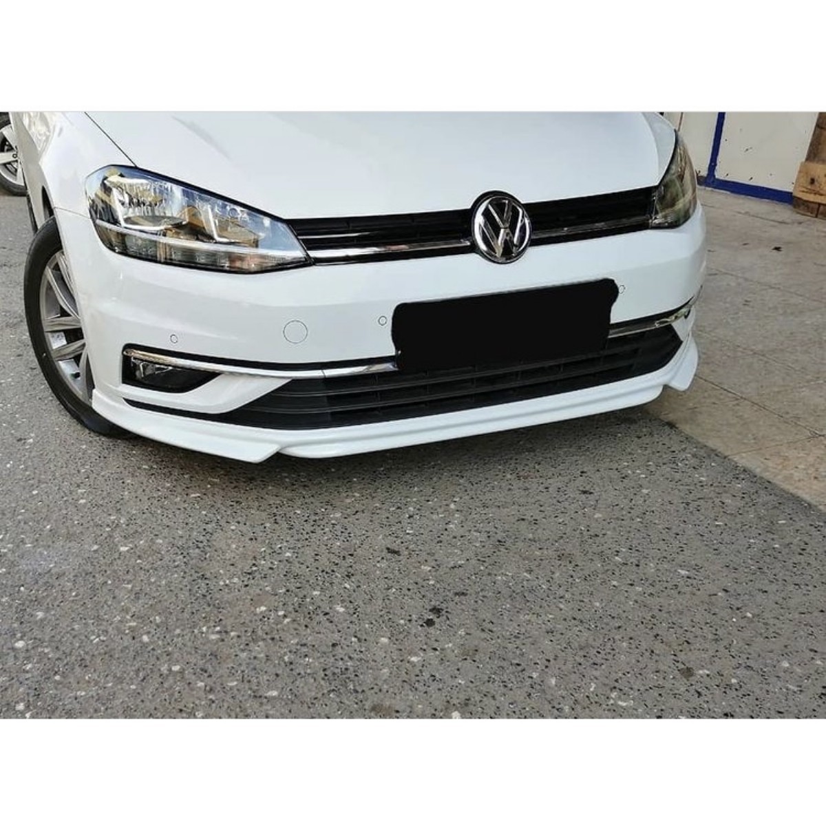 VOLKSWAGEN GOLF 7.5 2017-2020 BOYALI ABT ÖN KARLIK - Spoiler & Kanat ...