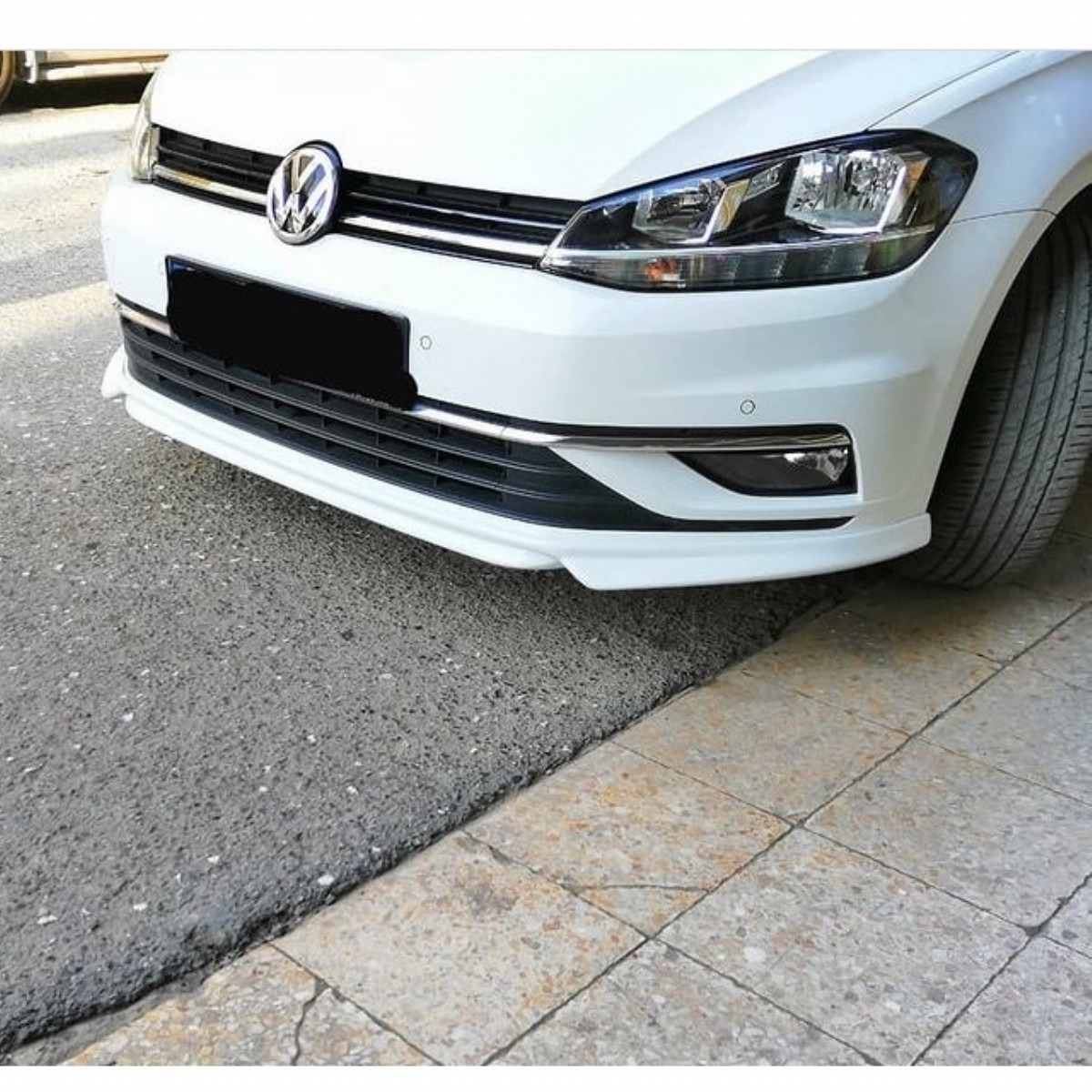 VOLKSWAGEN GOLF 7.5 2017-2020 BOYALI ABT ÖN KARLIK - Spoiler & Kanat ...